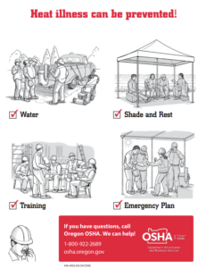 Oregon OSHA Heat Illness Prevention Rules - Ok Alone