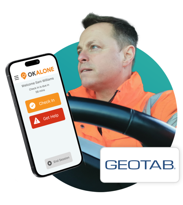 OK Alone and Geotab - Extending Safety Monitoring & Logistics