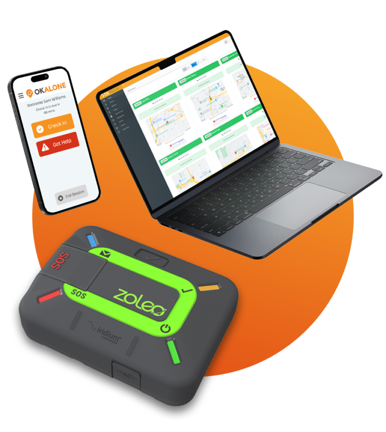 ZOLEO Satellite Lone Worker Device Integration | OK Alone